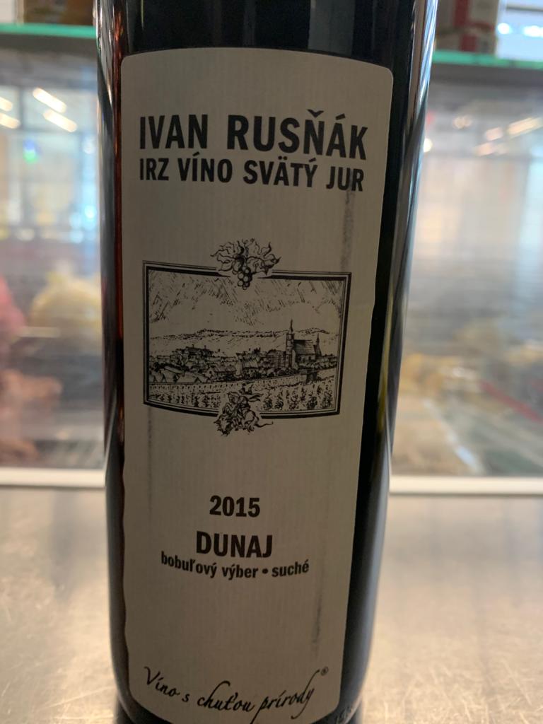 Víno Dunaj 2015 0,75l Rusňák - Klaudius